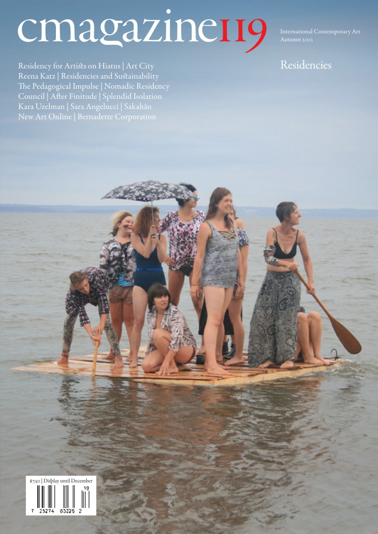 C Magazine Issue 119: Residencies — Amish Morrell