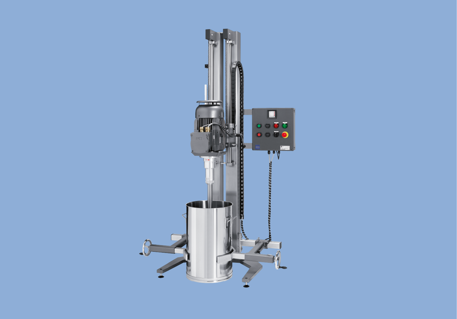 Laboratory Dissolvers — Disperlux—Pendraulik — Labordissolver