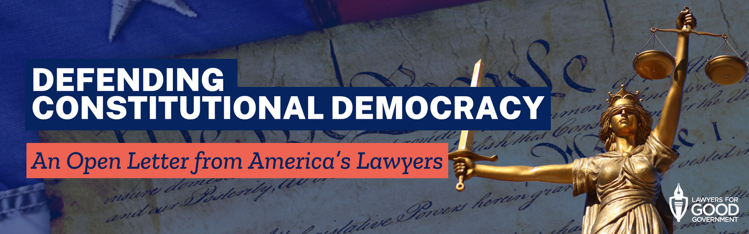 Defending Constitutional Democracy: An Open Letter from America's ...