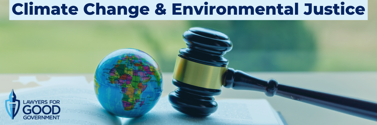 Climate Change and Environmental Justice Program — Lawyers for Good ...