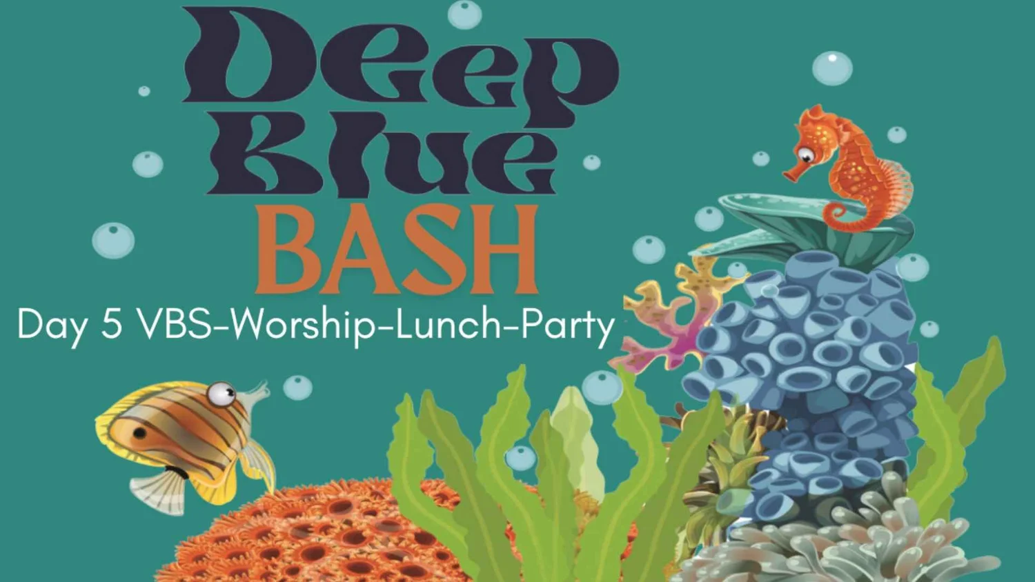 Worship - VBS Sunday and Deep Blue Bash — McKendree UMC