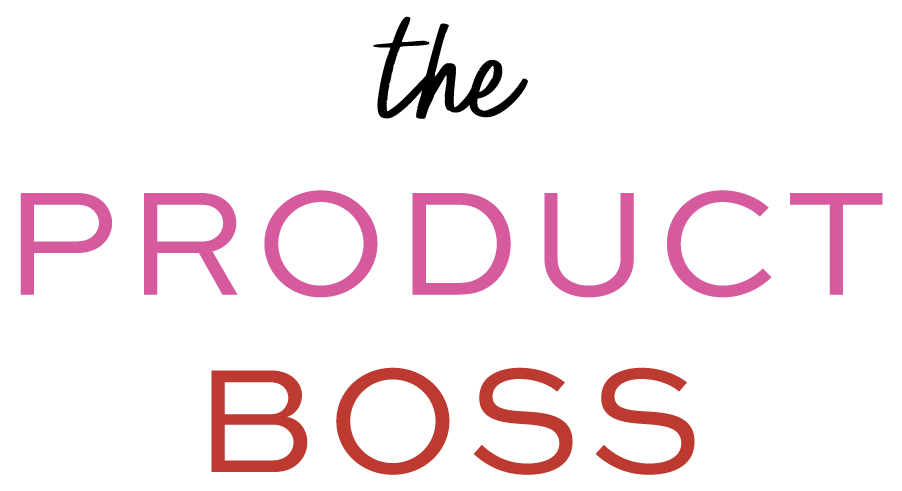 Like A Boss Logo In Pink