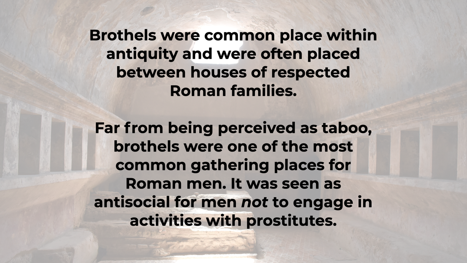 Archeaology of Roman brothels, moral quandries, and baby corpses ...