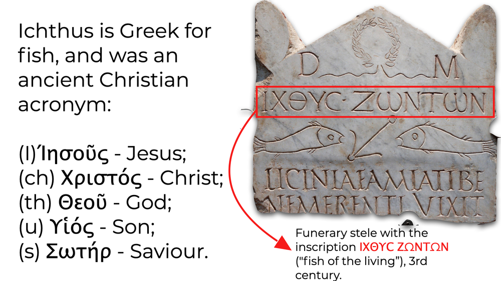 What is the "Jesus fish?" — Wesley Huff
