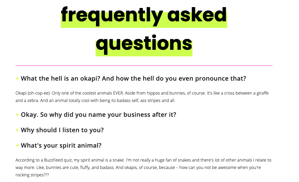 Surprise! Your about page isn’t the only place you can show personality ...