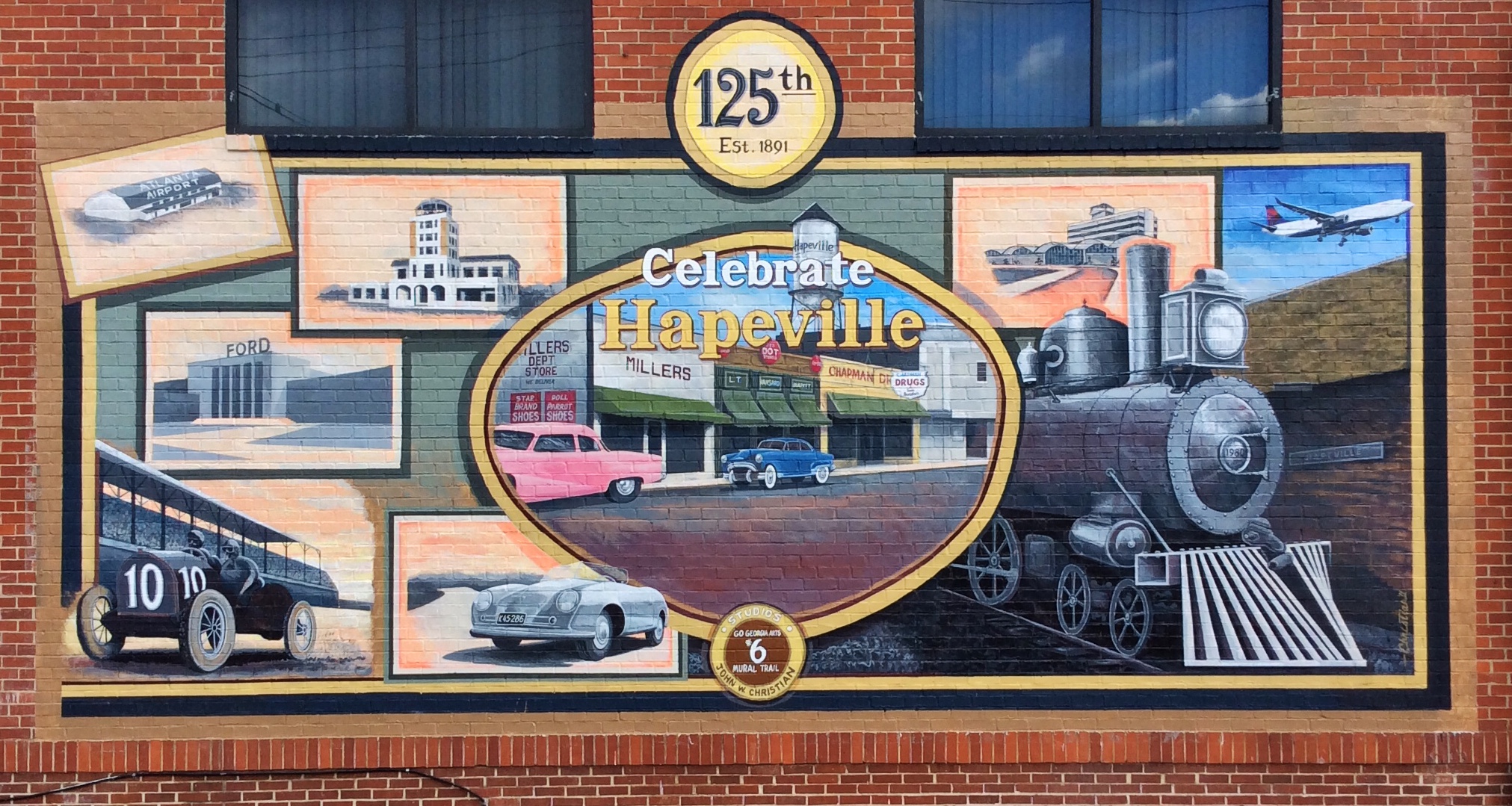 City of Hapeville — Georgia Mural Trail and now American Mural Trail