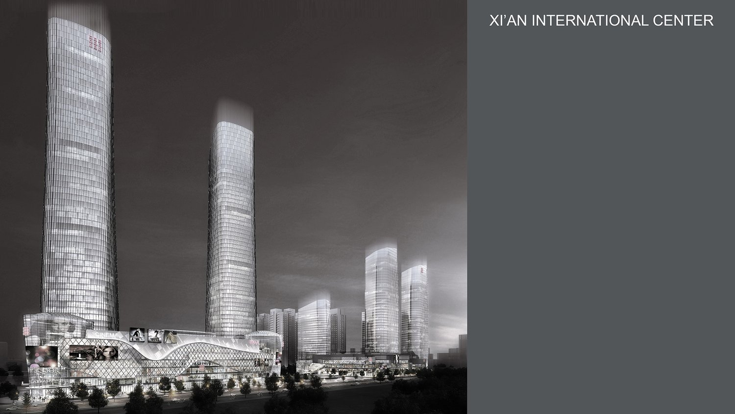 Xi'an Center Towers - DARREN VINCI ARCHITECTURE & DESIGN| Seattle ...