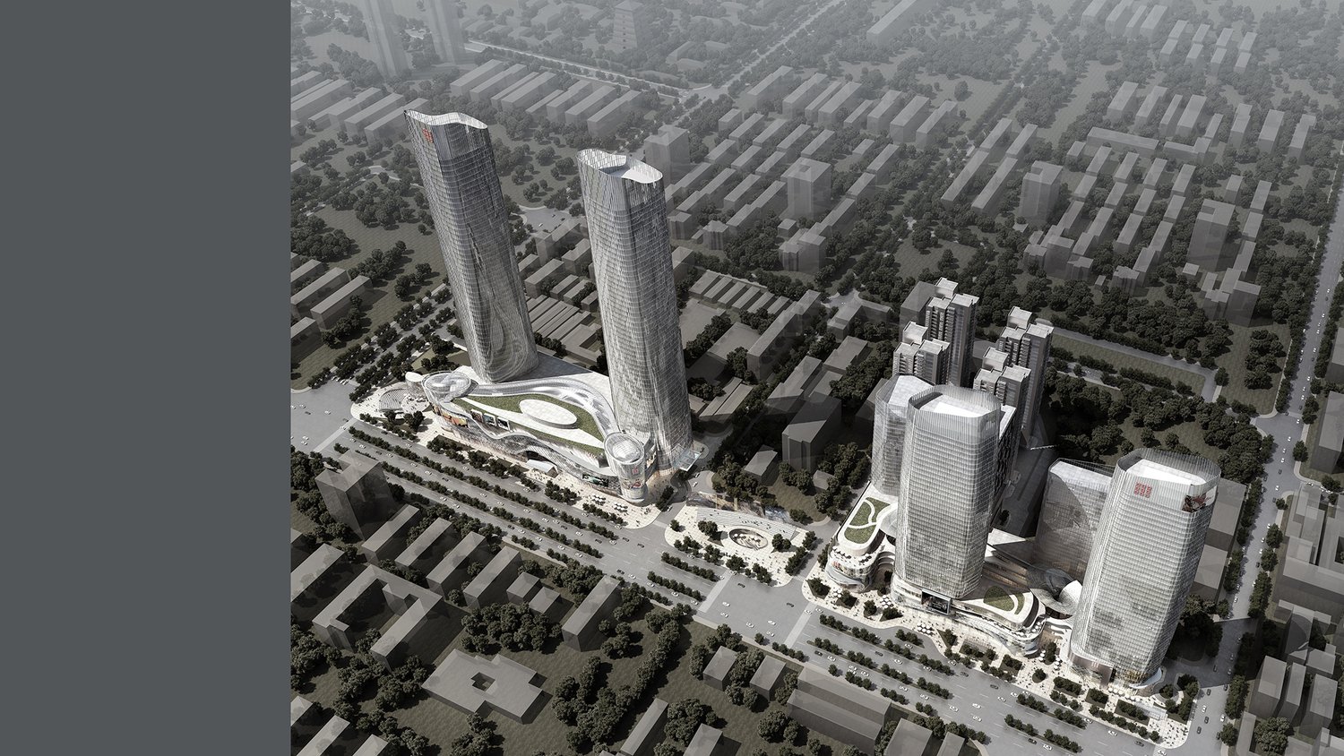 Xi'an Center Towers - DARREN VINCI ARCHITECTURE & DESIGN| Seattle ...