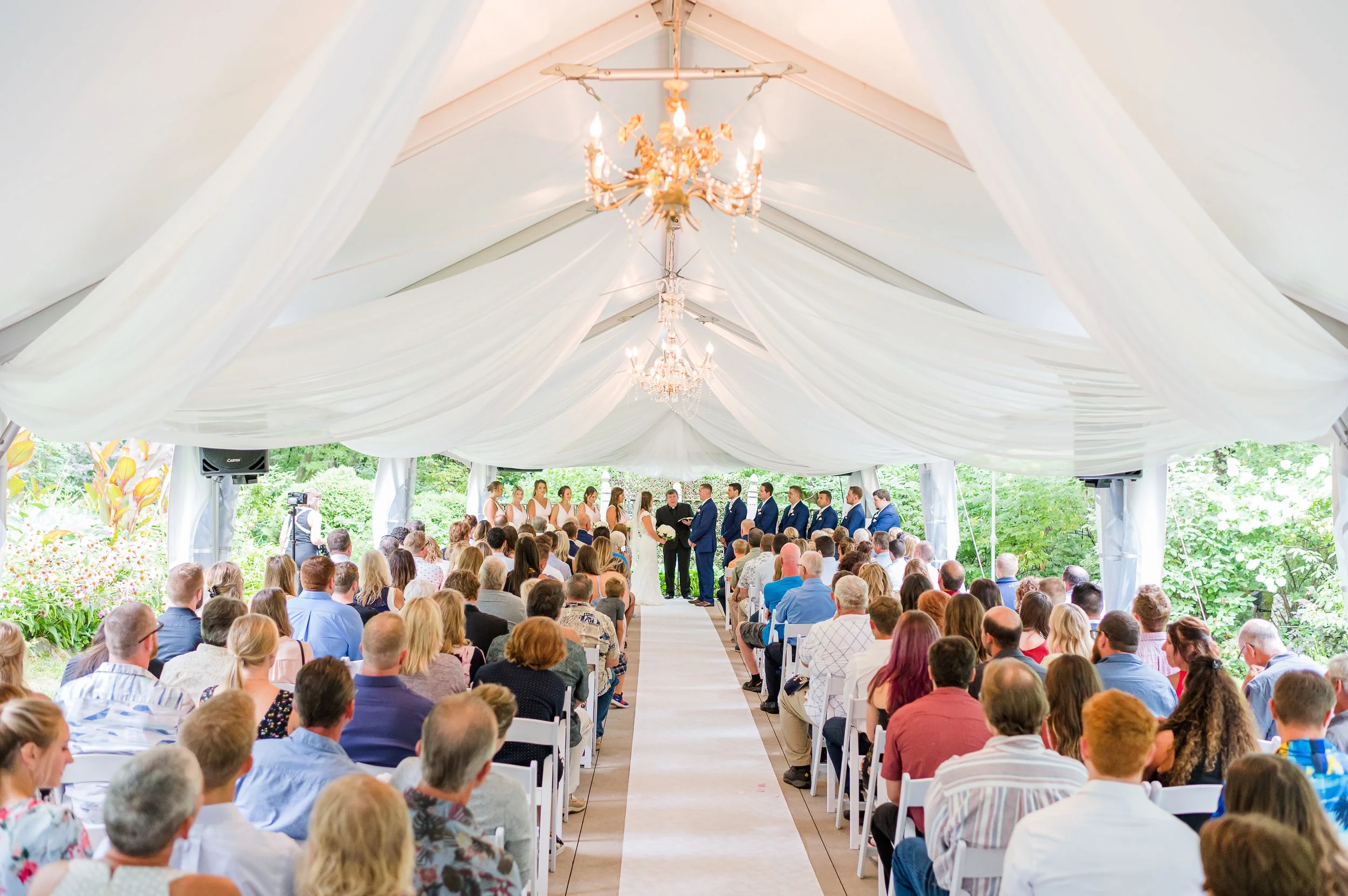 Wedding Tent Ceremony