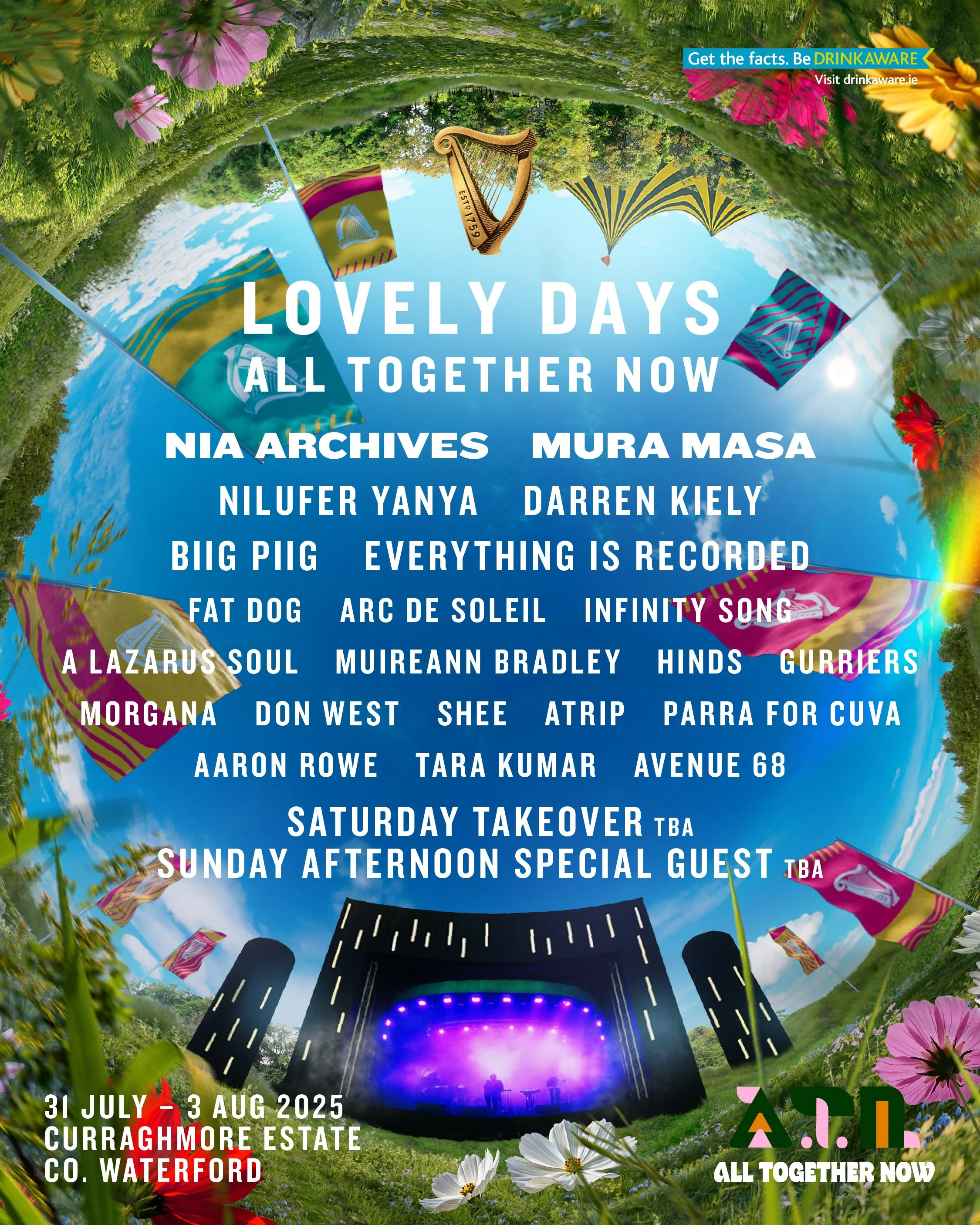 Lovely Days Lineup Announced! — All Together Now