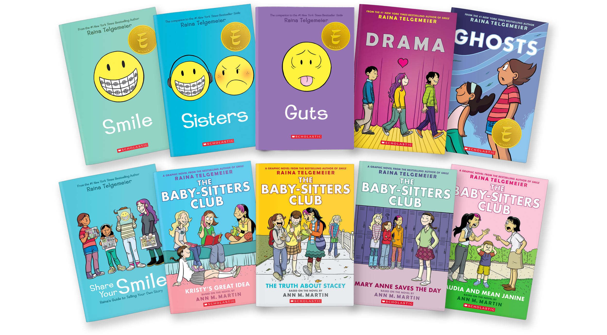 Raina Telgemeier Books