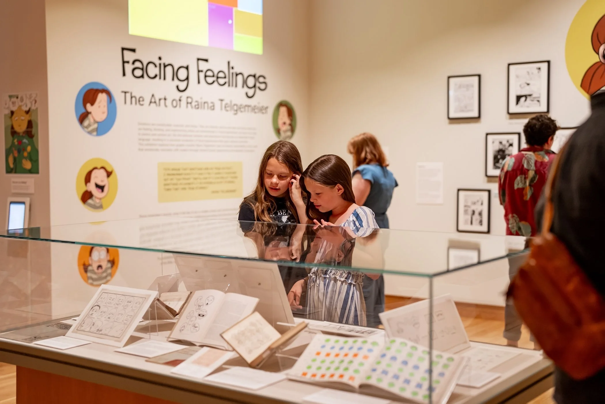 Facing Feelings: The Art of Raina Telgemeier, now on display at the ...