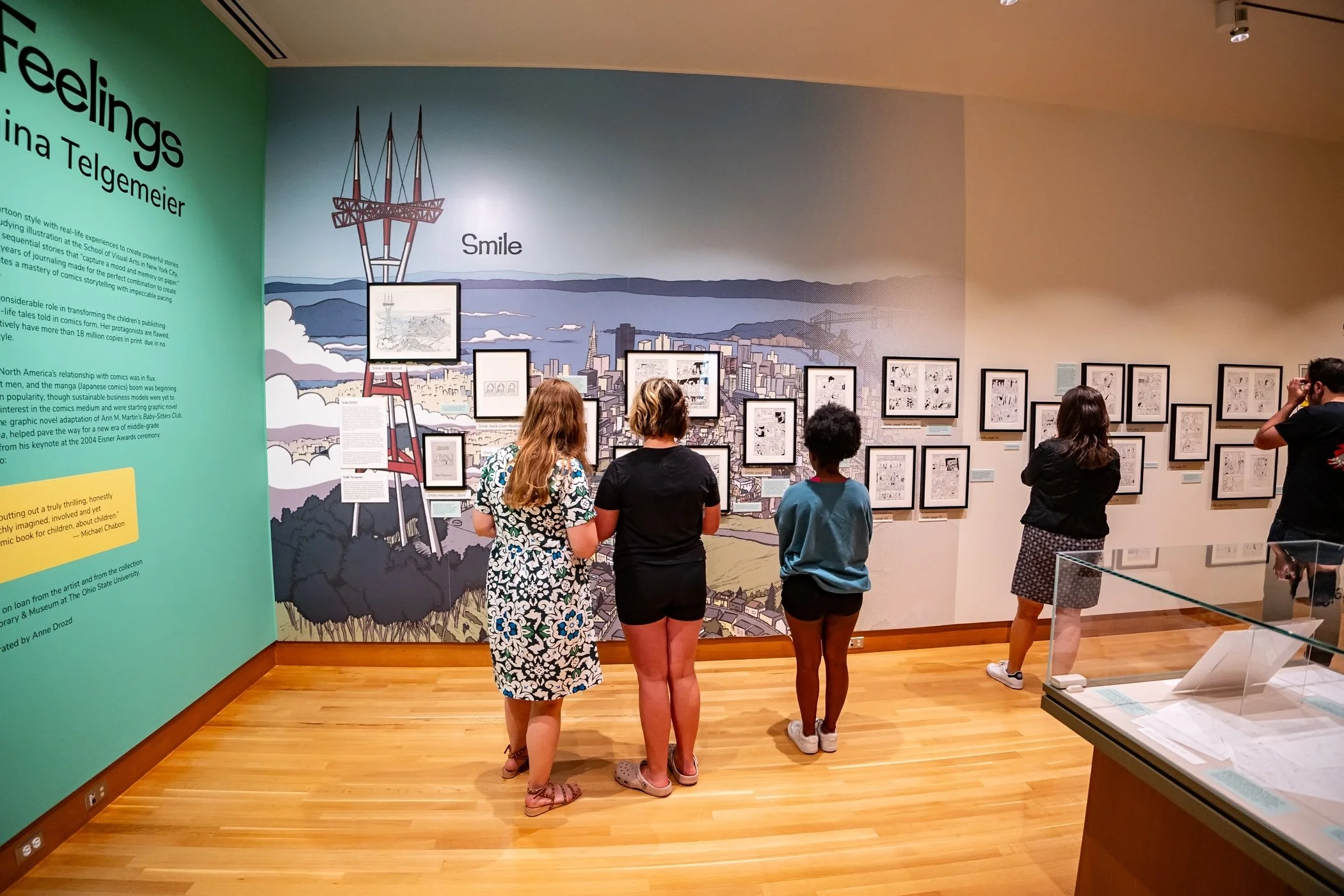 Facing Feelings: The Art of Raina Telgemeier, now on display at the ...