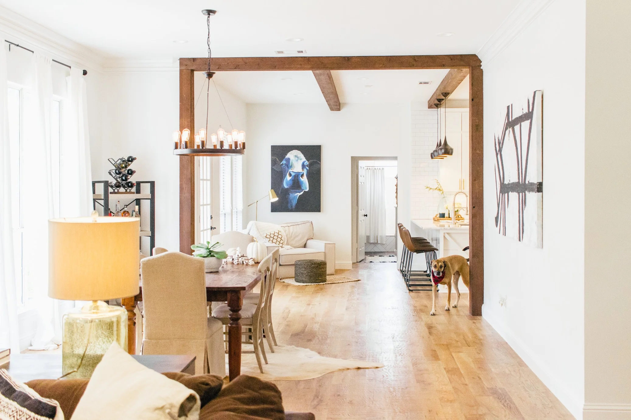 Dallas Artist Rustic Meets Modern Home Tour — Farmhouse Living