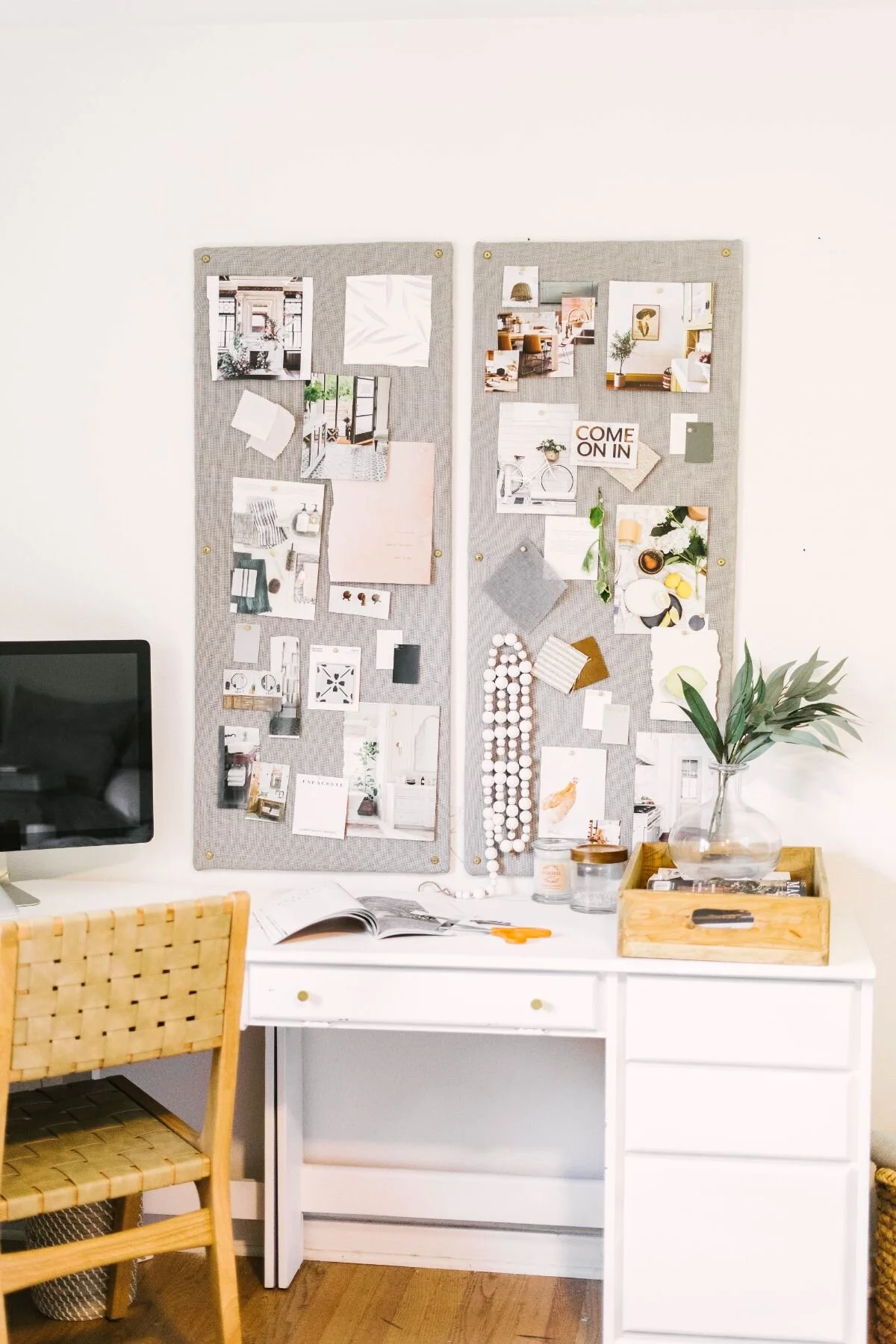 DIY Pin Board/Bulletin - Office Update — Farmhouse Living