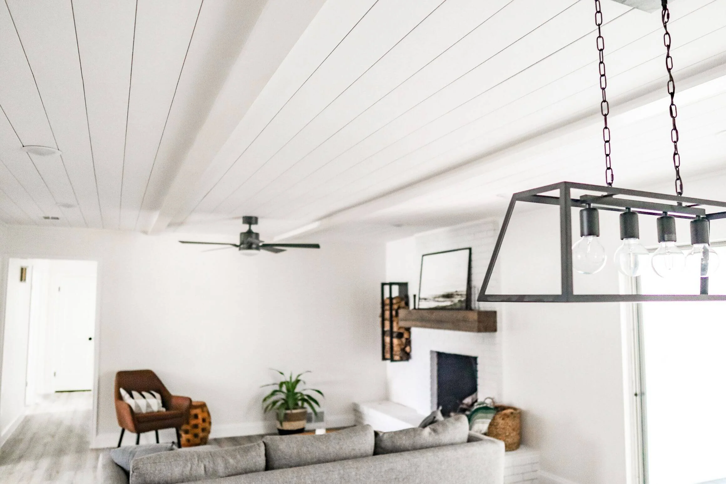 Benefits of Shiplapping a Popcorn Ceiling — Farmhouse Living