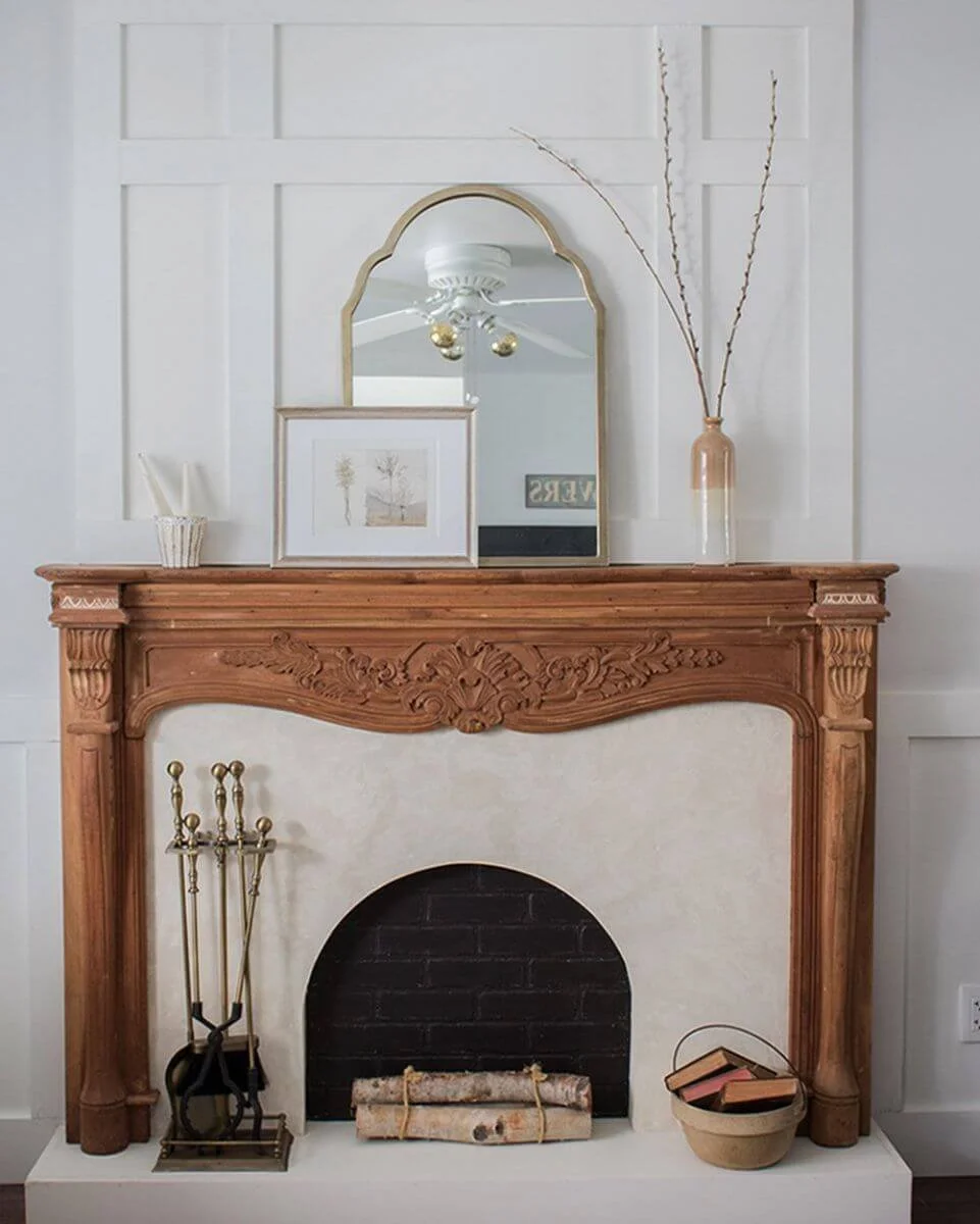 Faux Fireplace Inspiration — Farmhouse Living