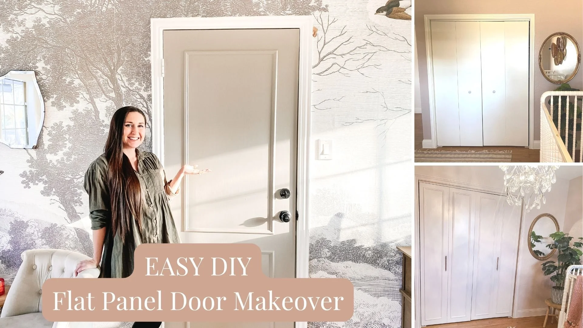 DIY Bi-Fold Closet Door Makeover - Budget Friendly — Farmhouse Living