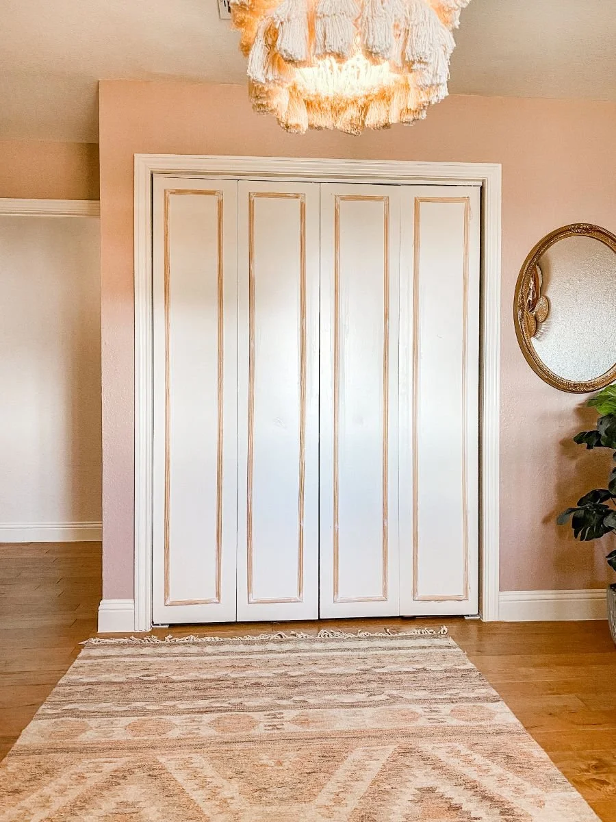 DIY Bi-Fold Closet Door Makeover - Budget Friendly — Farmhouse Living