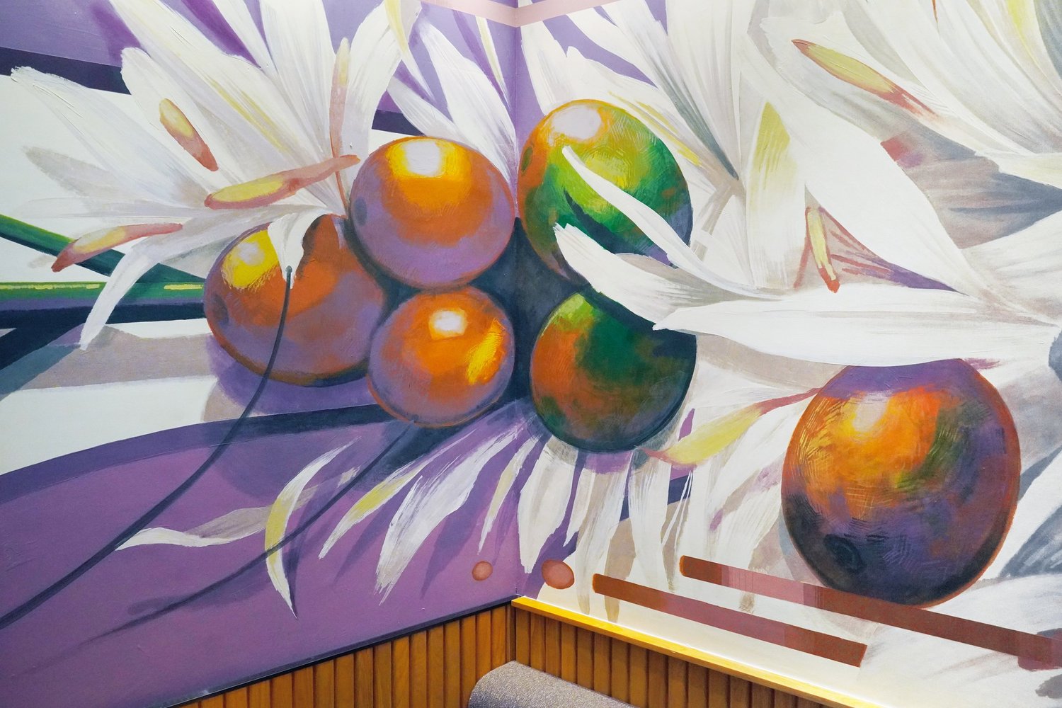 Starbucks Reserve Airside — Neil Wang | Mural | Fine Art | Illustration