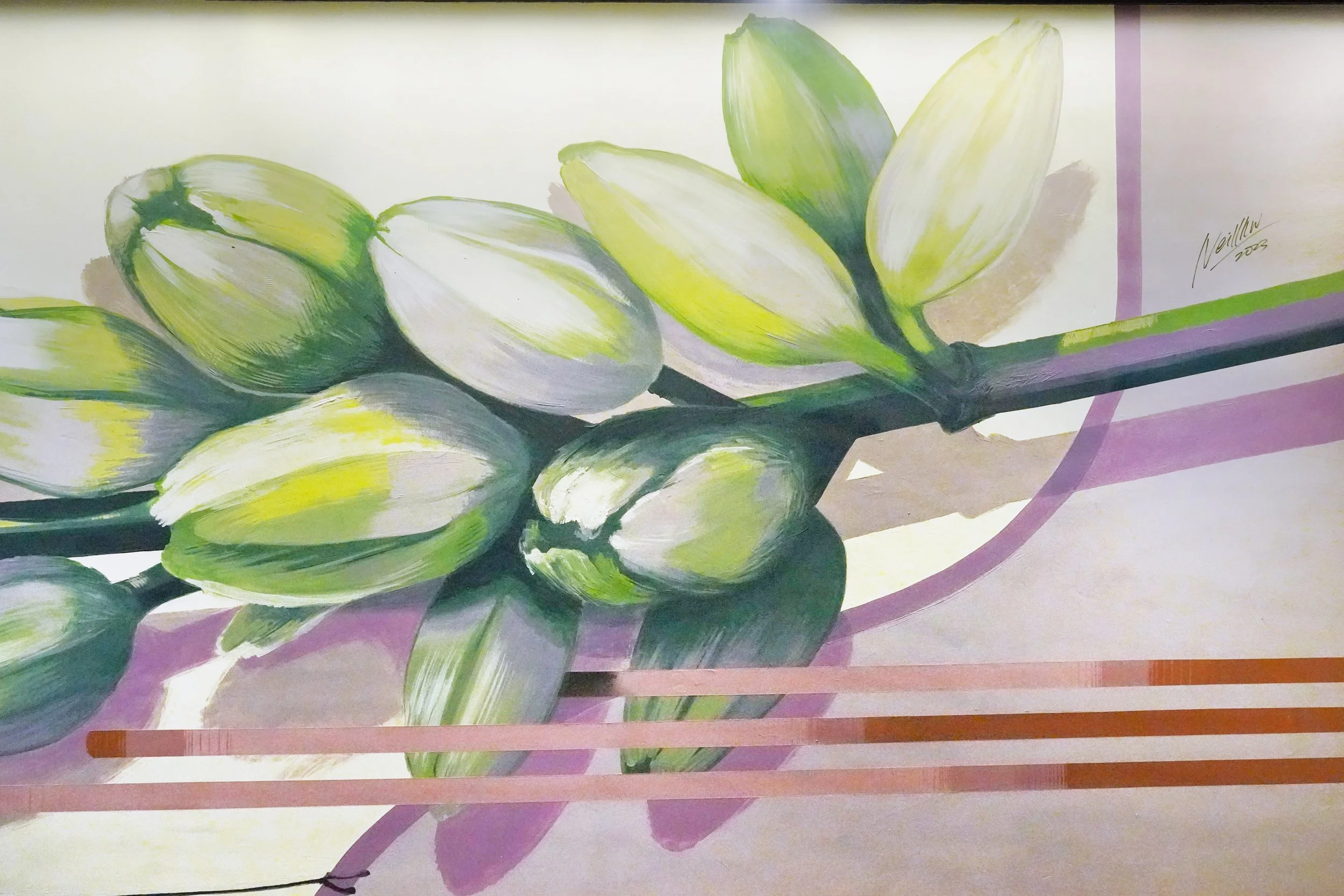 Starbucks Reserve Airside — Neil Wang | Mural | Fine Art | Illustration