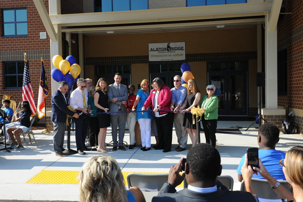 Ribbon Cutting at Alston Ridge Middle School! — Skinner Farlow Kirwan ...