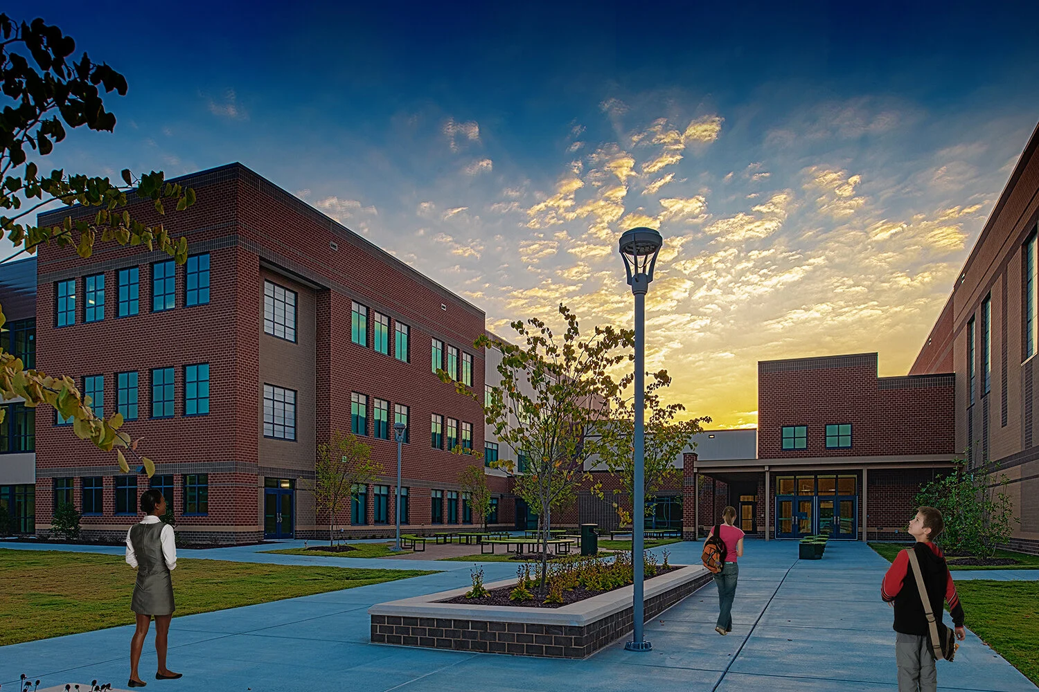 Alston Ridge Middle School — Skinner Farlow Kirwan Architecture