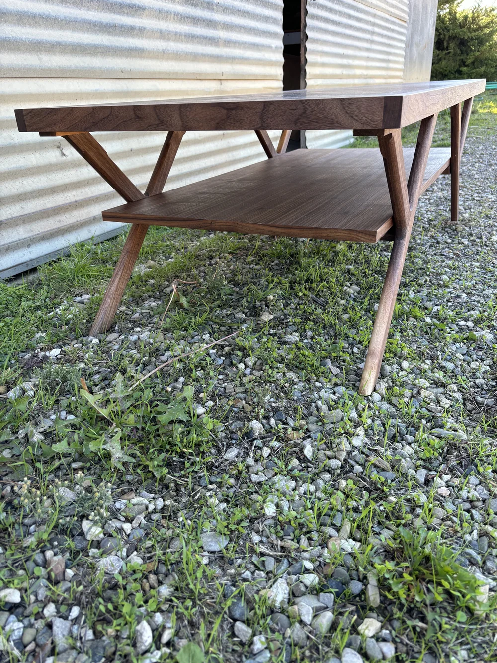 Devesta Table - Sustainable Redwood — Carved Coast - Custom Furniture ...