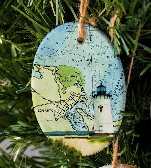Martha's Vineyard Lighthouse Ornaments — The Traveled Lane