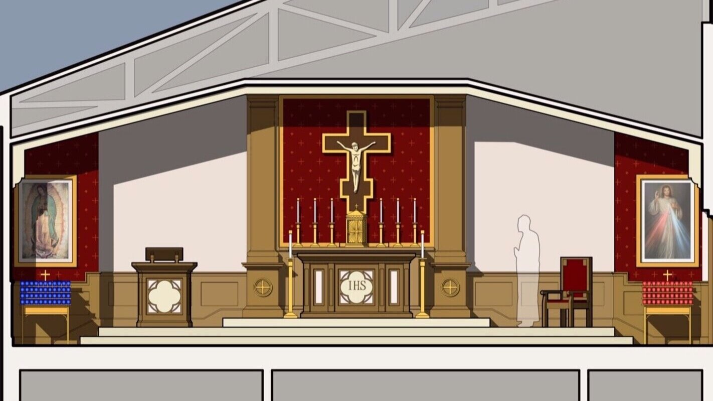 Catholic Church Altar Layout