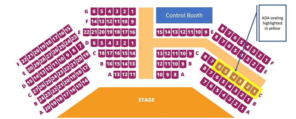 Seating Chart — Citadel Theatre