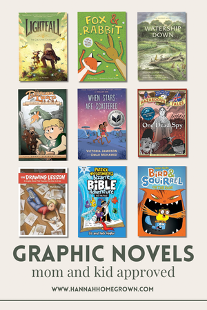 Graphic Novels - mom and kid approved — hannah homegrown