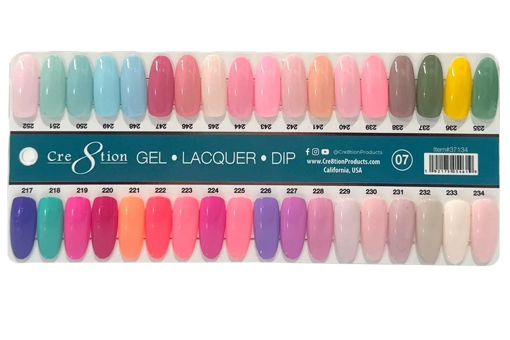 Matching Color Gel & Nail Lacquer — Cre8tion Products