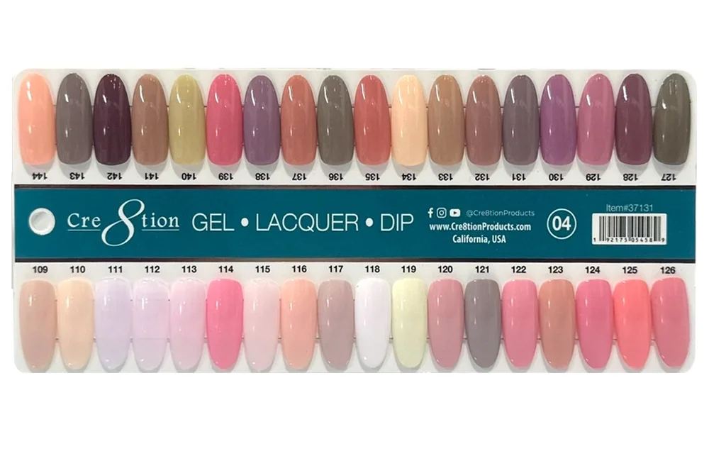 Matching Color Gel & Nail Lacquer — Cre8tion Products