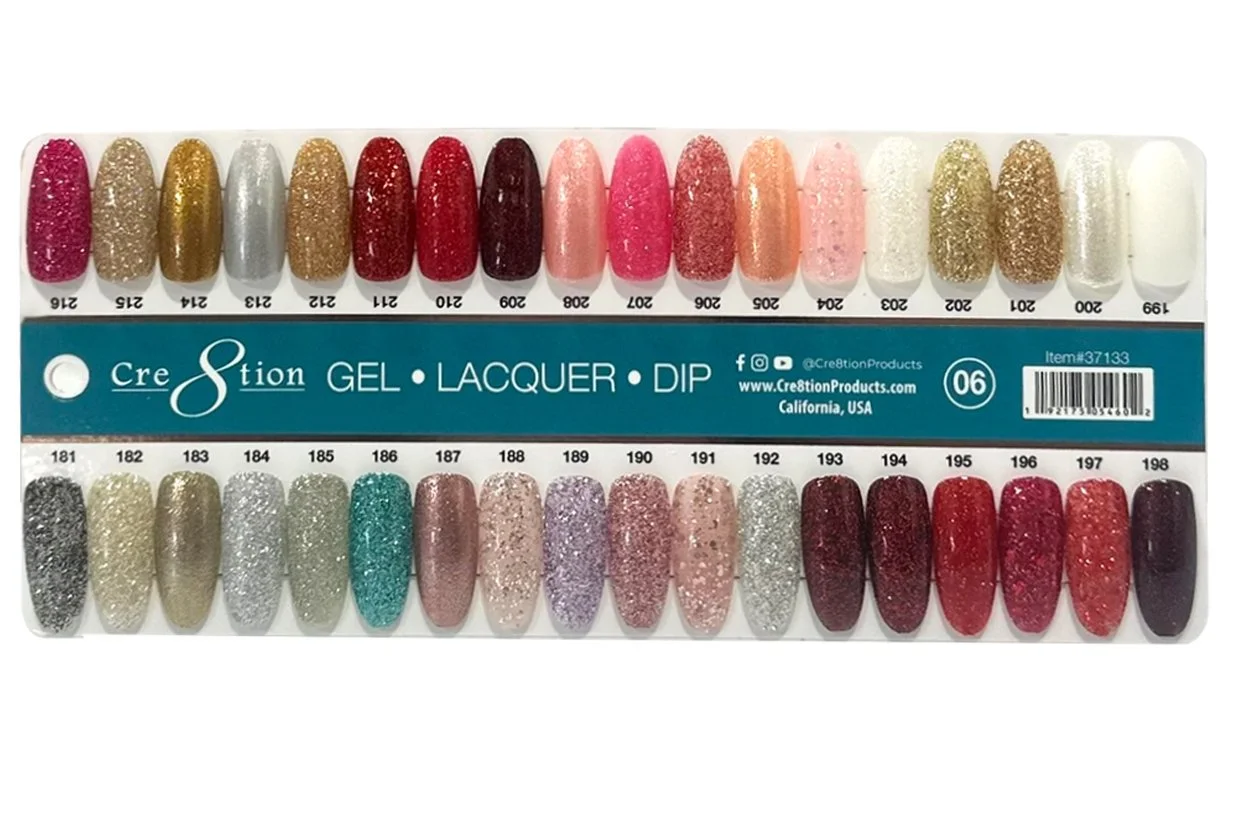 Matching Color Gel & Nail Lacquer — Cre8tion Products
