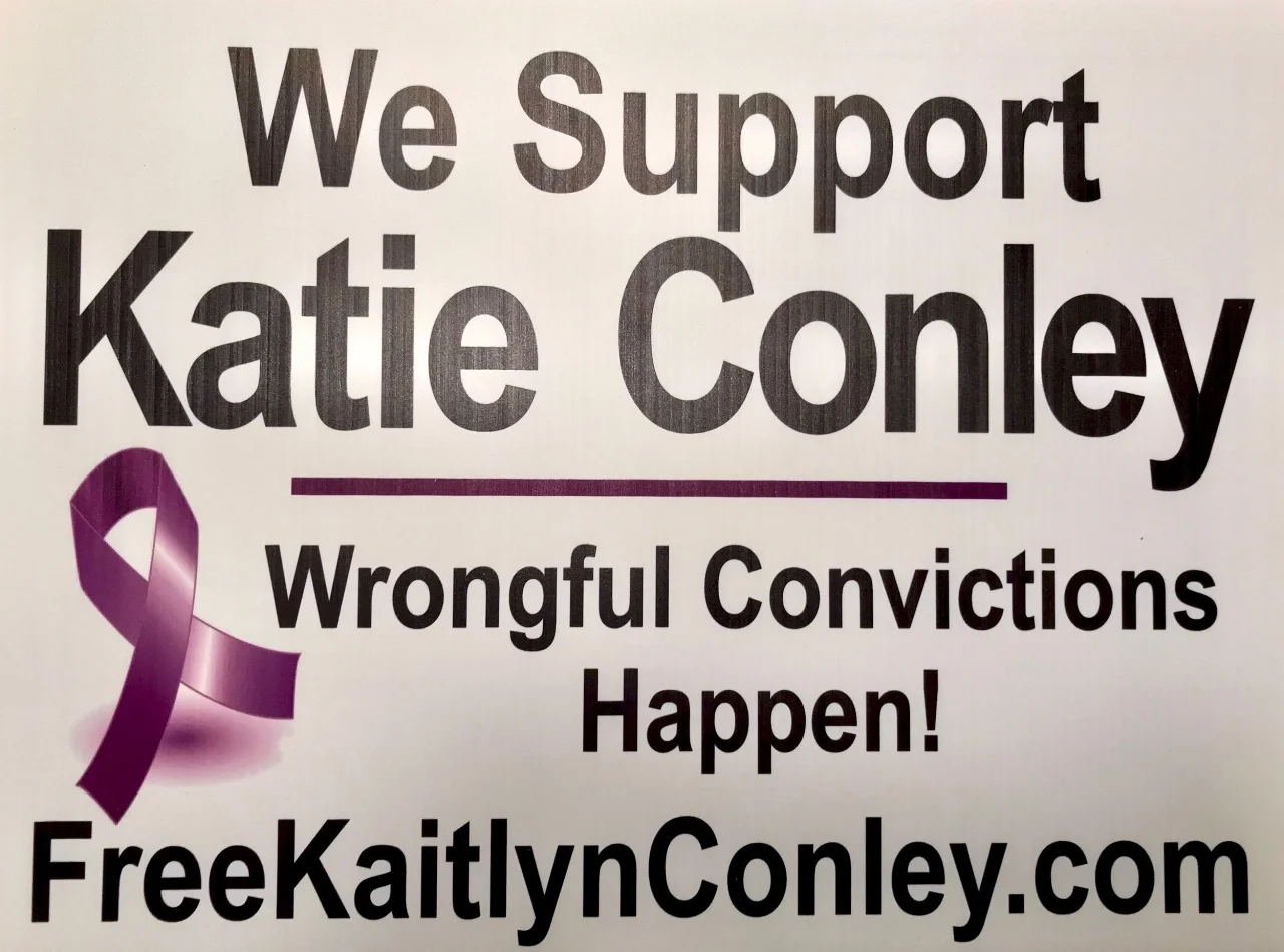 Request a Sign For Your Yard — Free Kaitlyn Conley