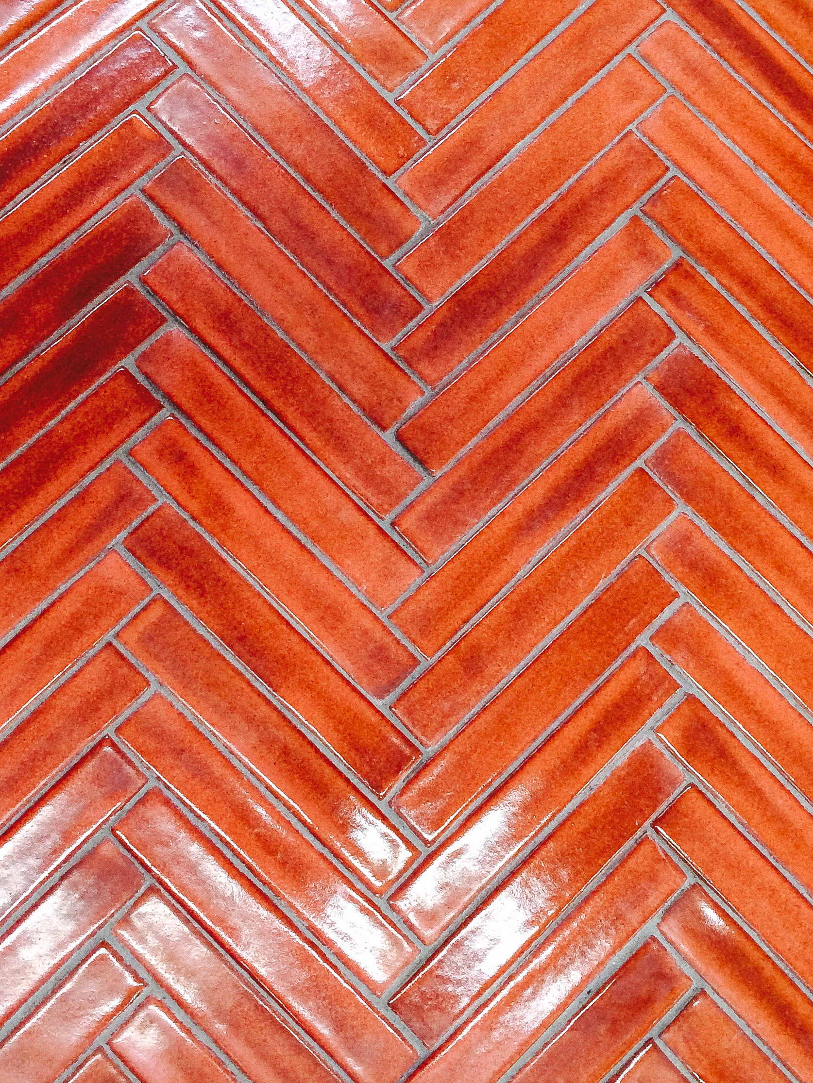 Herringbone — Firebox Tile by Ruth Frances Greenberg