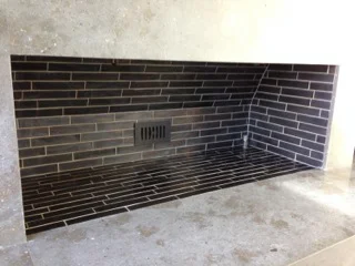 Running Bond — Firebox Tile by Ruth Frances Greenberg