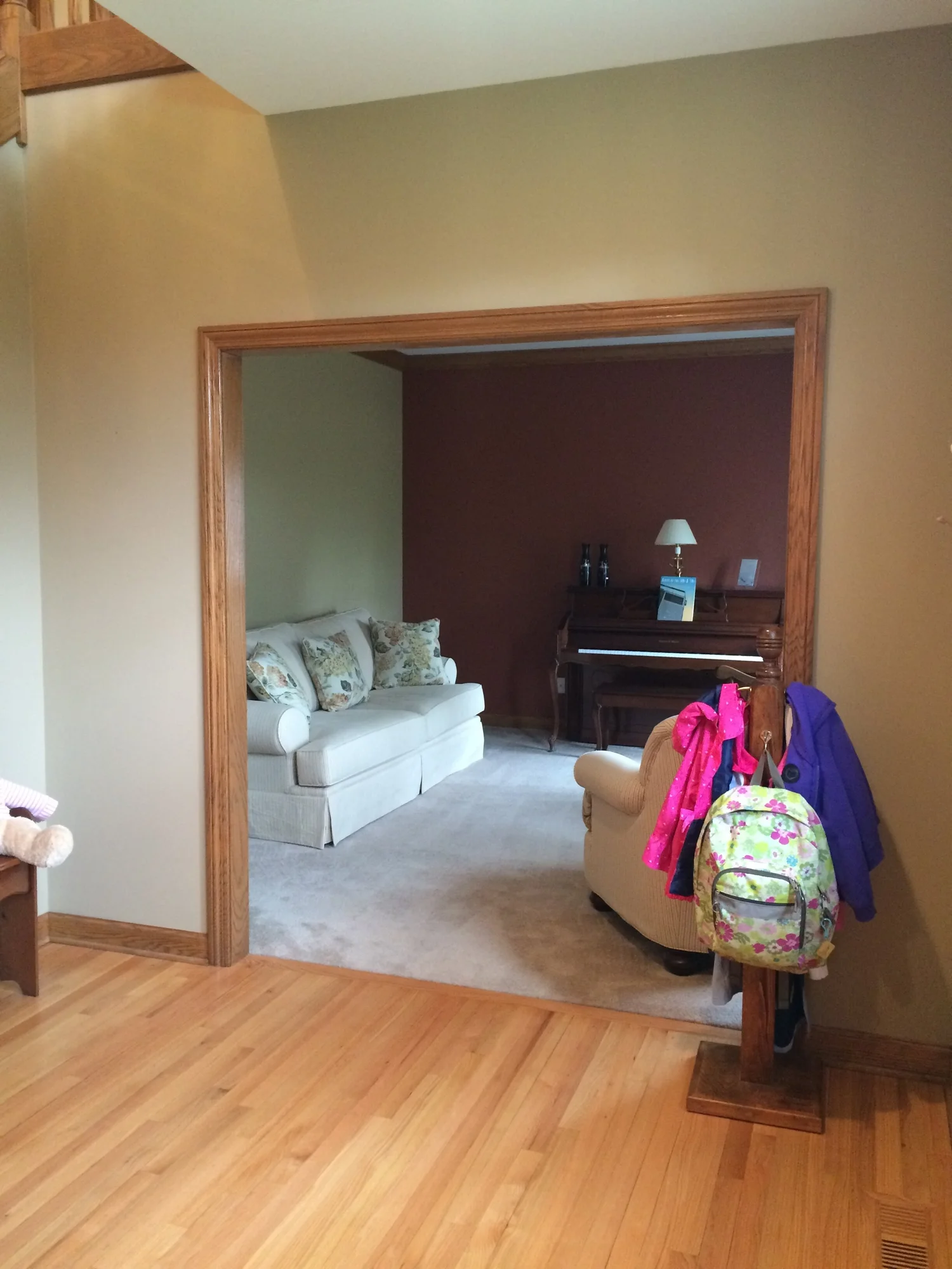 Changing a 90's Oak Living Room Into a Beautiful Sitting Room With 4 ...