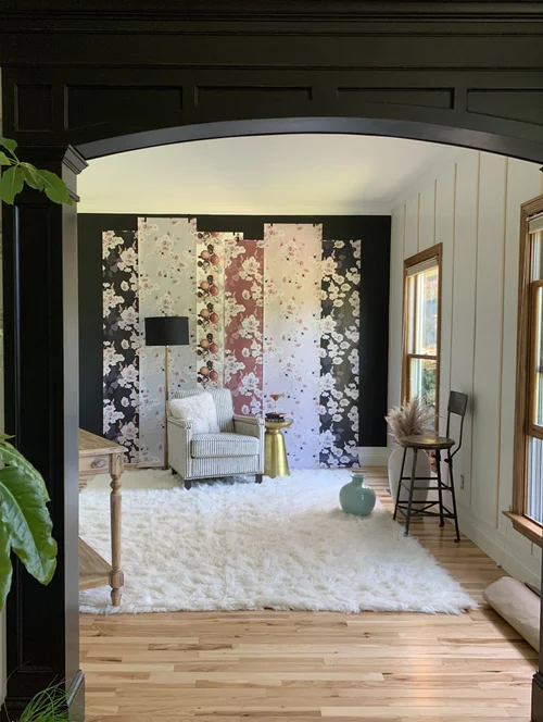 Changing a 90's Oak Living Room Into a Beautiful Sitting Room With 4 ...