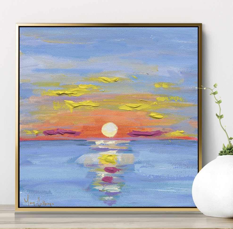 Sunrise Painting Abstract