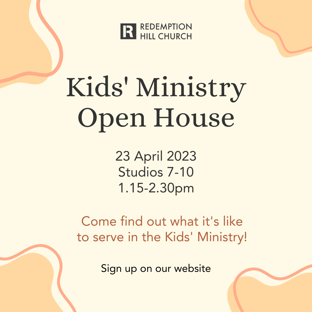 Kids' Min Open House — Redemption Hill Church