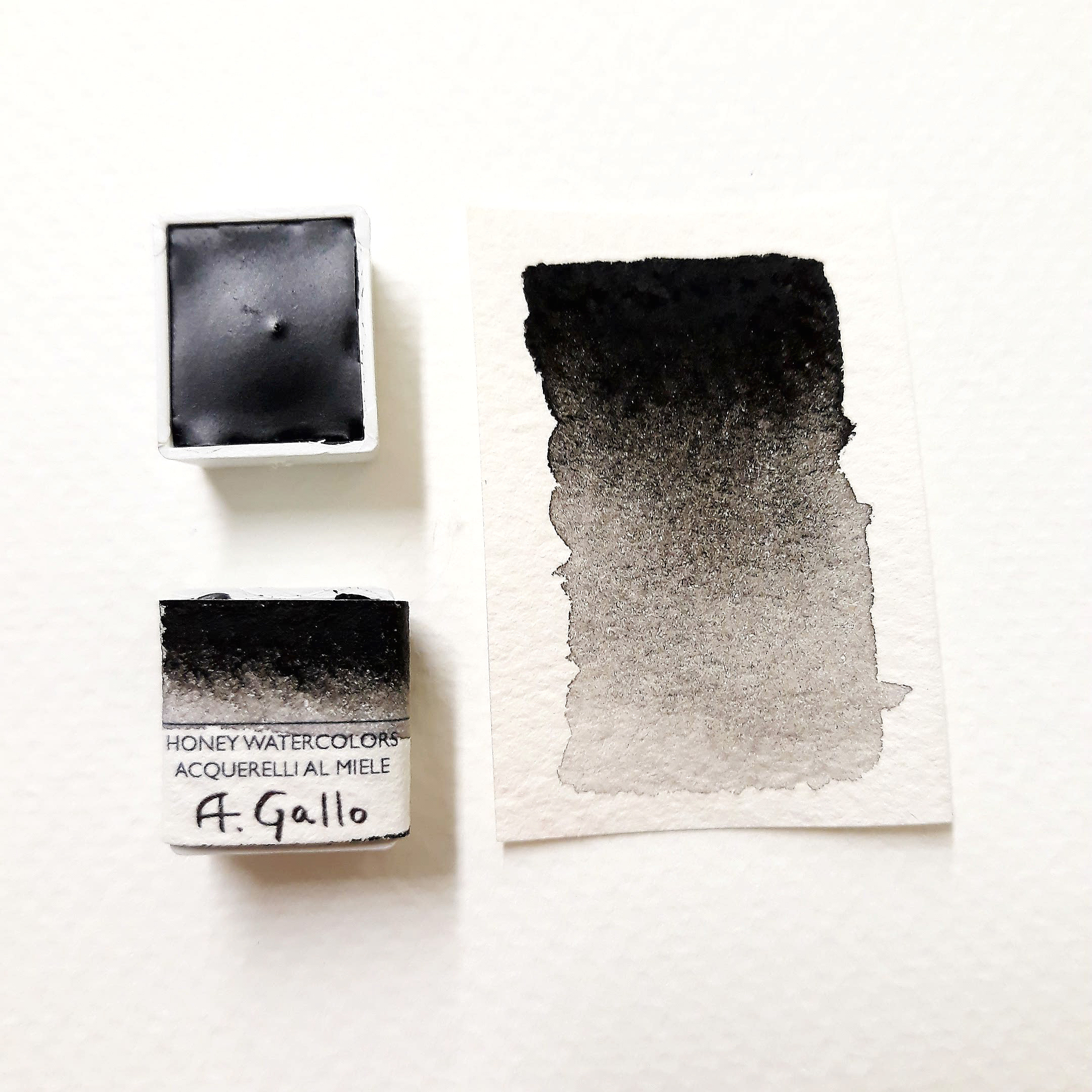 Ivory Black PBk9 A.Gallo Colors — A. Gallo Colors - Acquerelli Artigianali