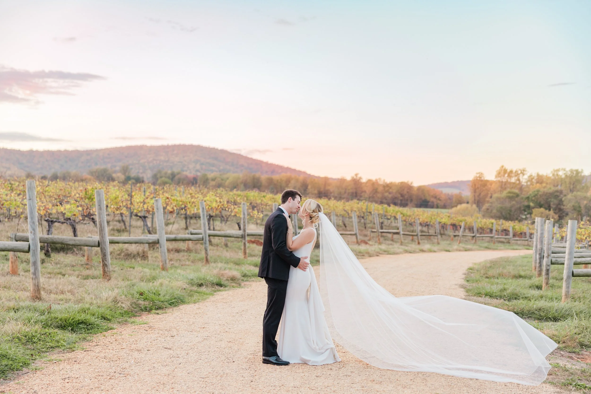 Monica & Steve's Perfect Fall Wedding at Keswick Vineyards — Keswick ...