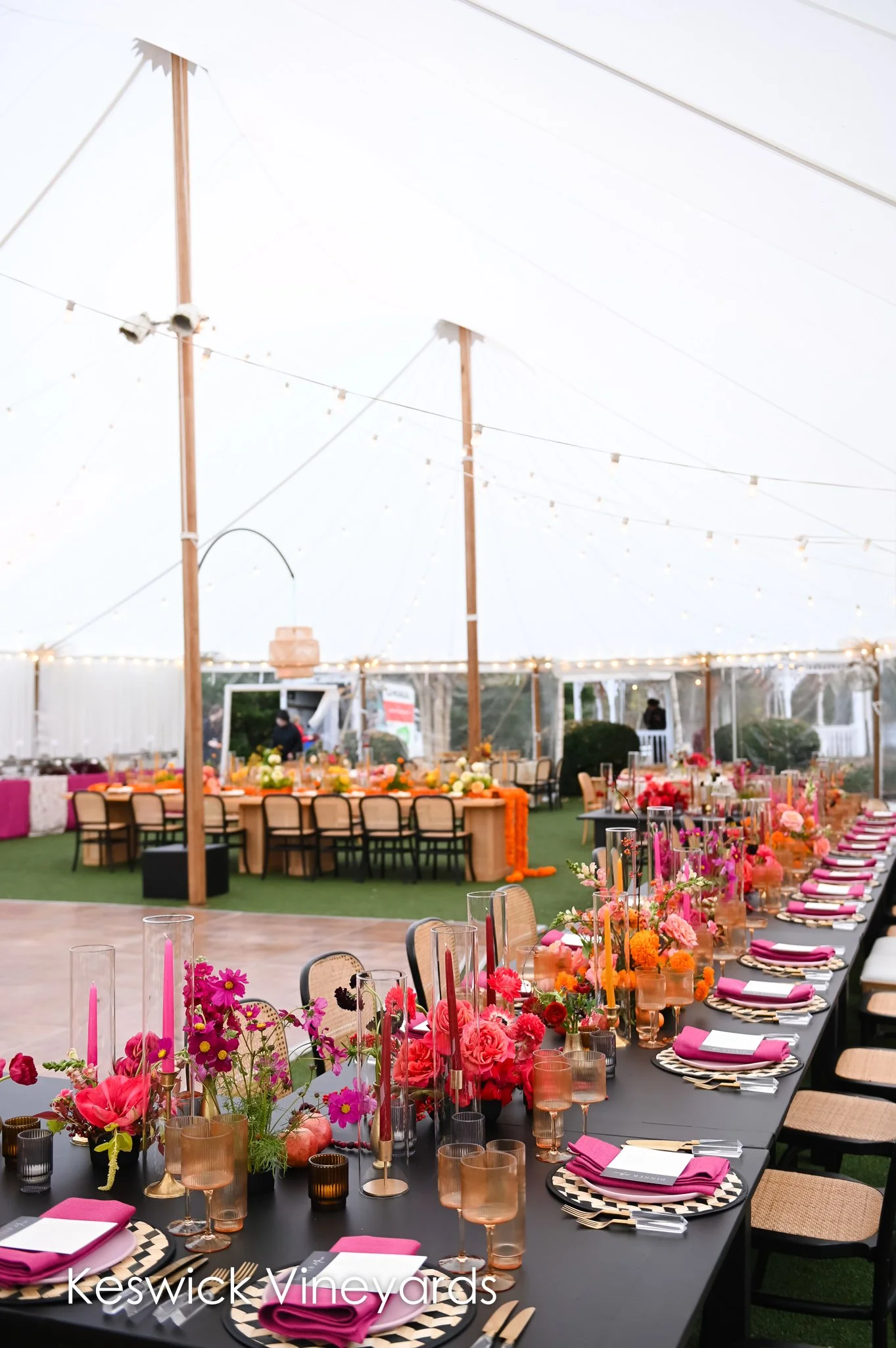 A Fusion of Cultures and Colors: Sarah & Rohan’s Wedding at Keswick ...