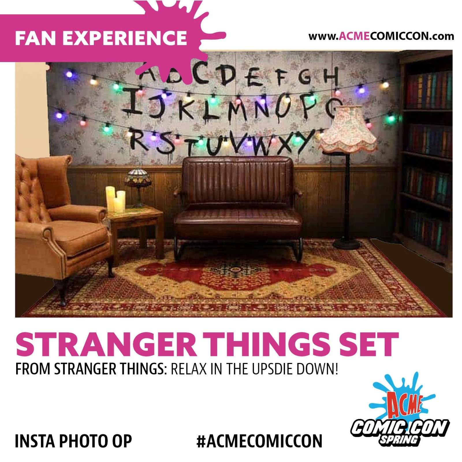 Prop Photo Op: Stranger Things - ACME Comic Con
