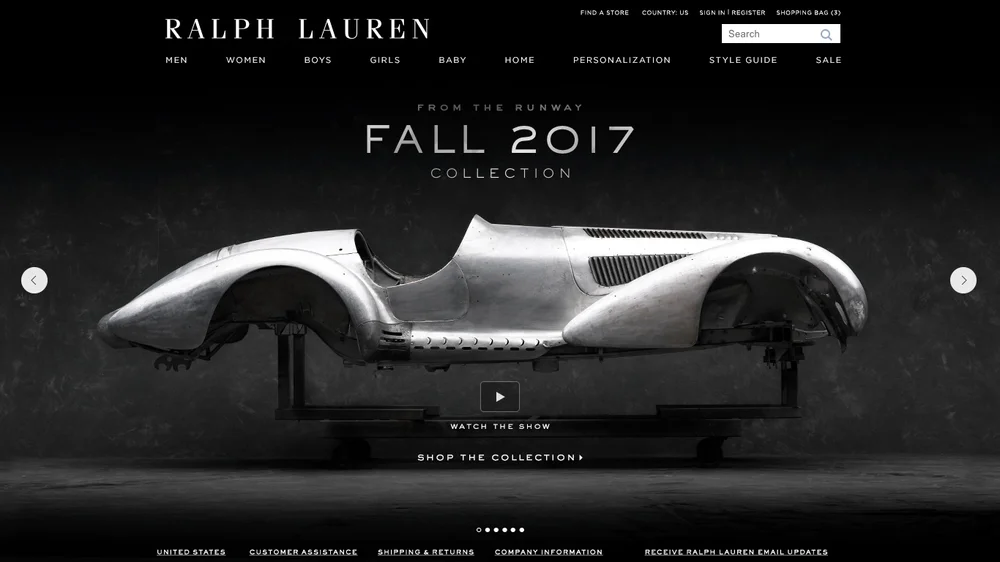 Ralph Lauren Car Collection List