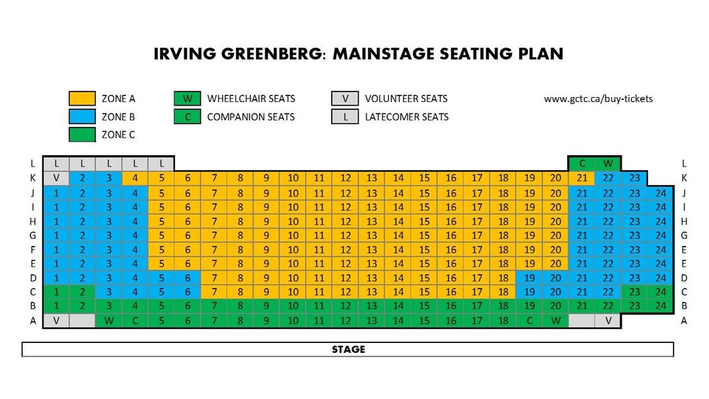 Subscribe — GCTC | Great Canadian Theatre Company