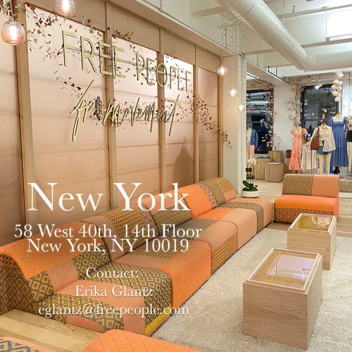 Free People Showrooms — Free People Wholesale