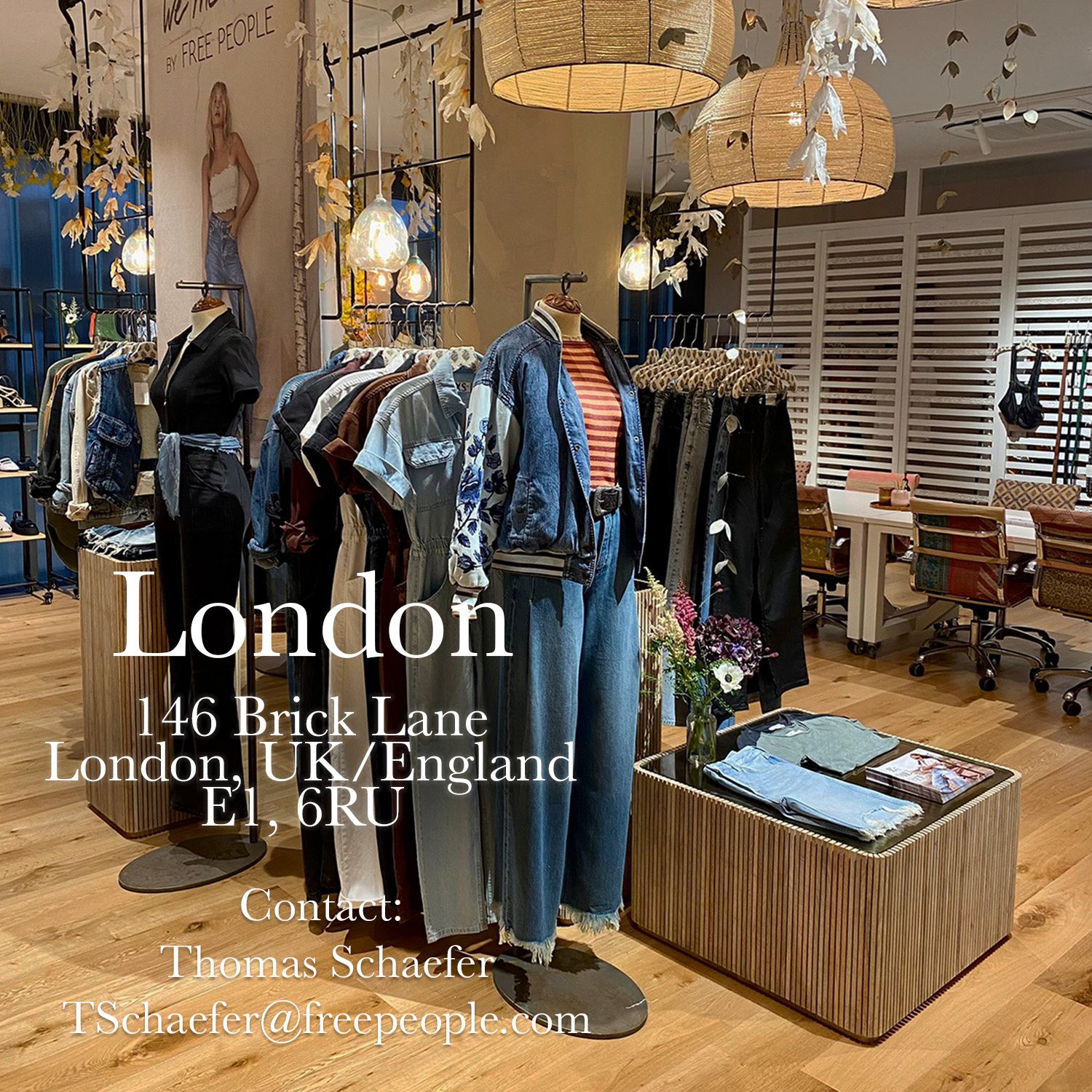 Free People Showrooms — Free People Wholesale